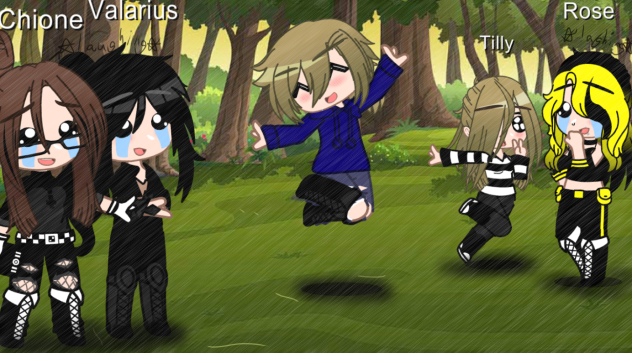 Dragon Reign characters - ibisPaint