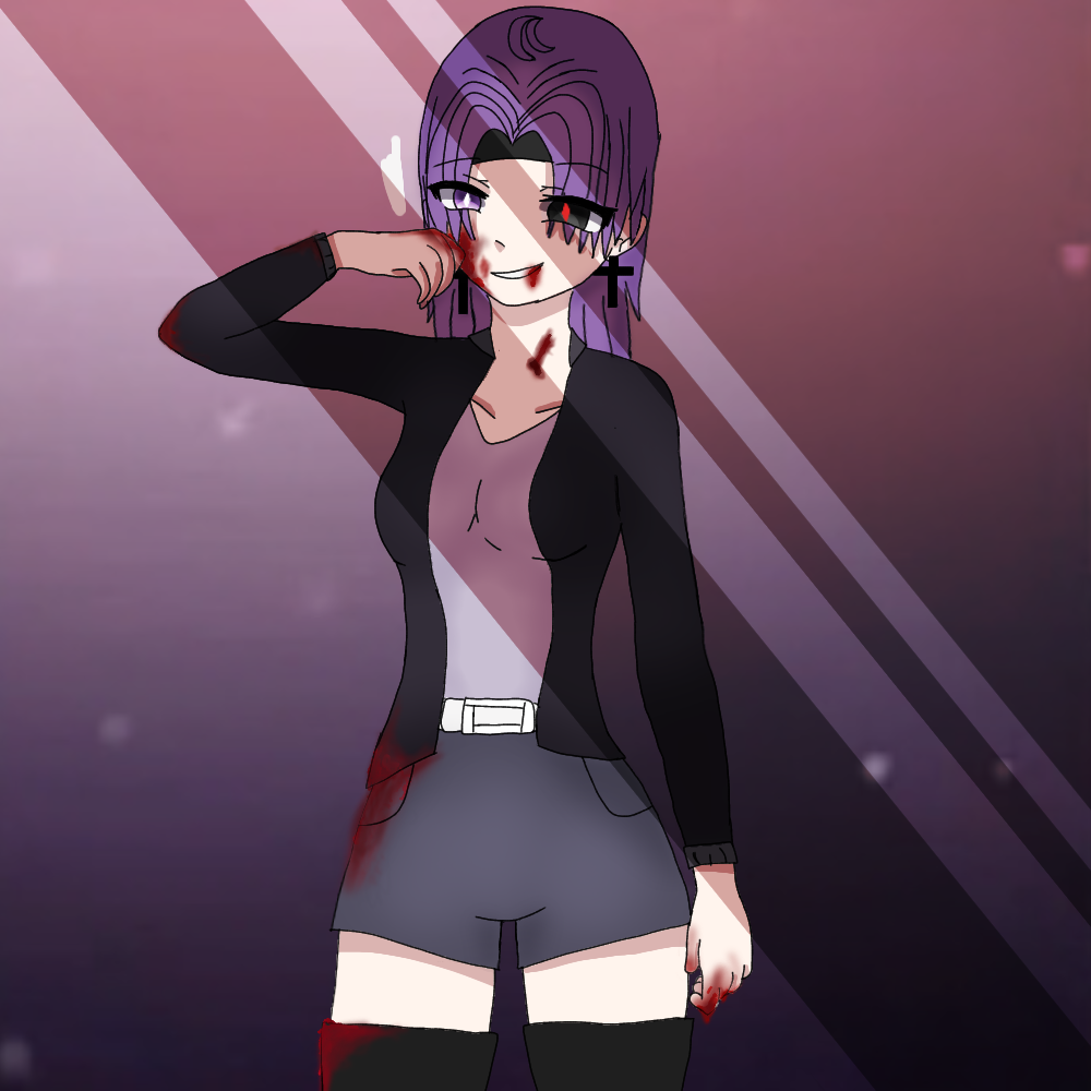 My half corrupted side - ibisPaint