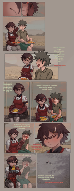 blacksmith and mosquito - ibisPaint