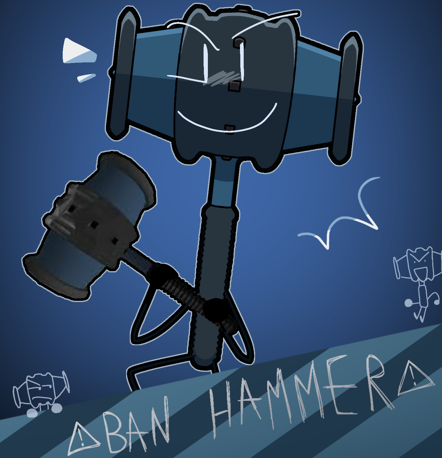 Ban Hammer. - ibisPaint