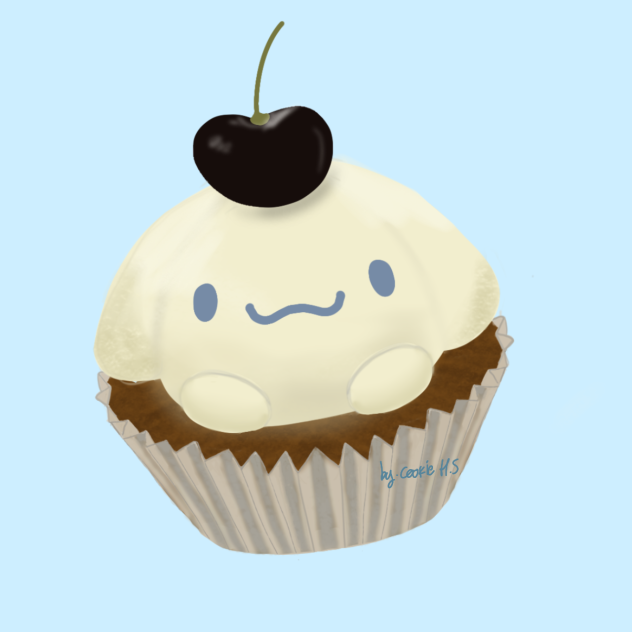 cinnamoroll cupcake - ibisPaint