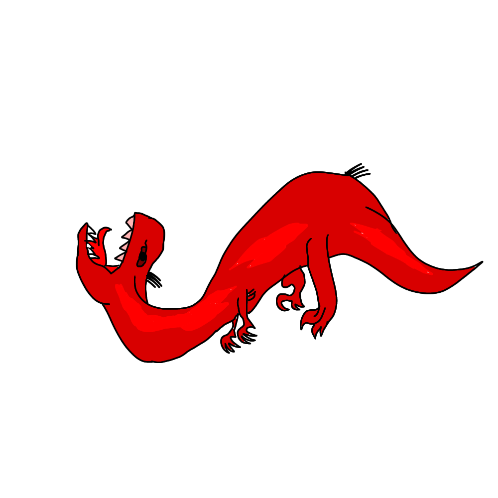 Red IndoRaptor - ibisPaint