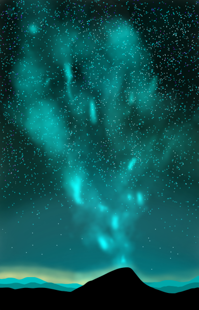 noche estrellada 1# - ibisPaint