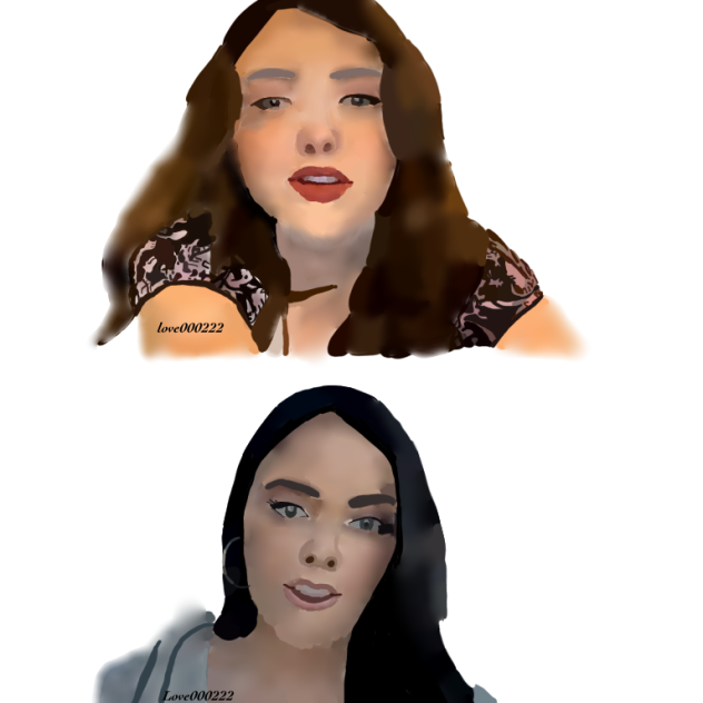 Peyton list & Miranda may - ibisPaint