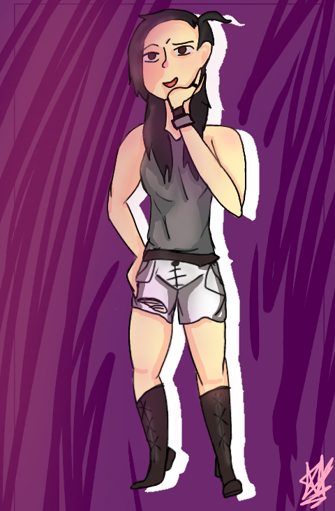 ReDraw of Old Character - ibisPaint