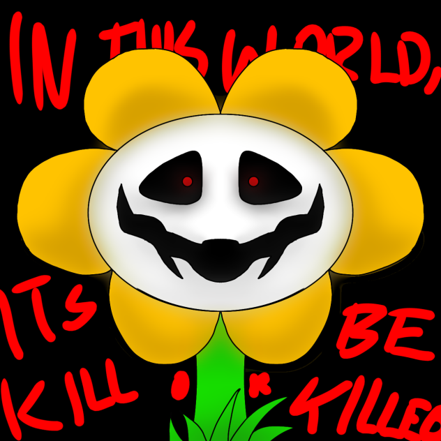 Flowey - ibisPaint