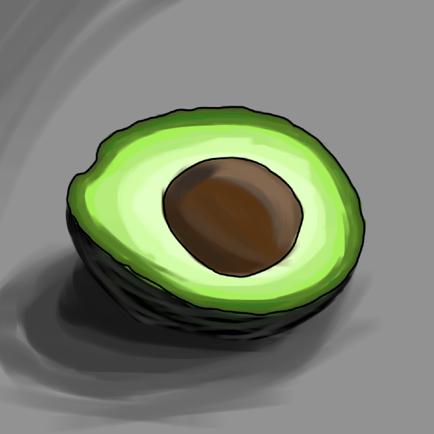 avocado yumm - ibisPaint