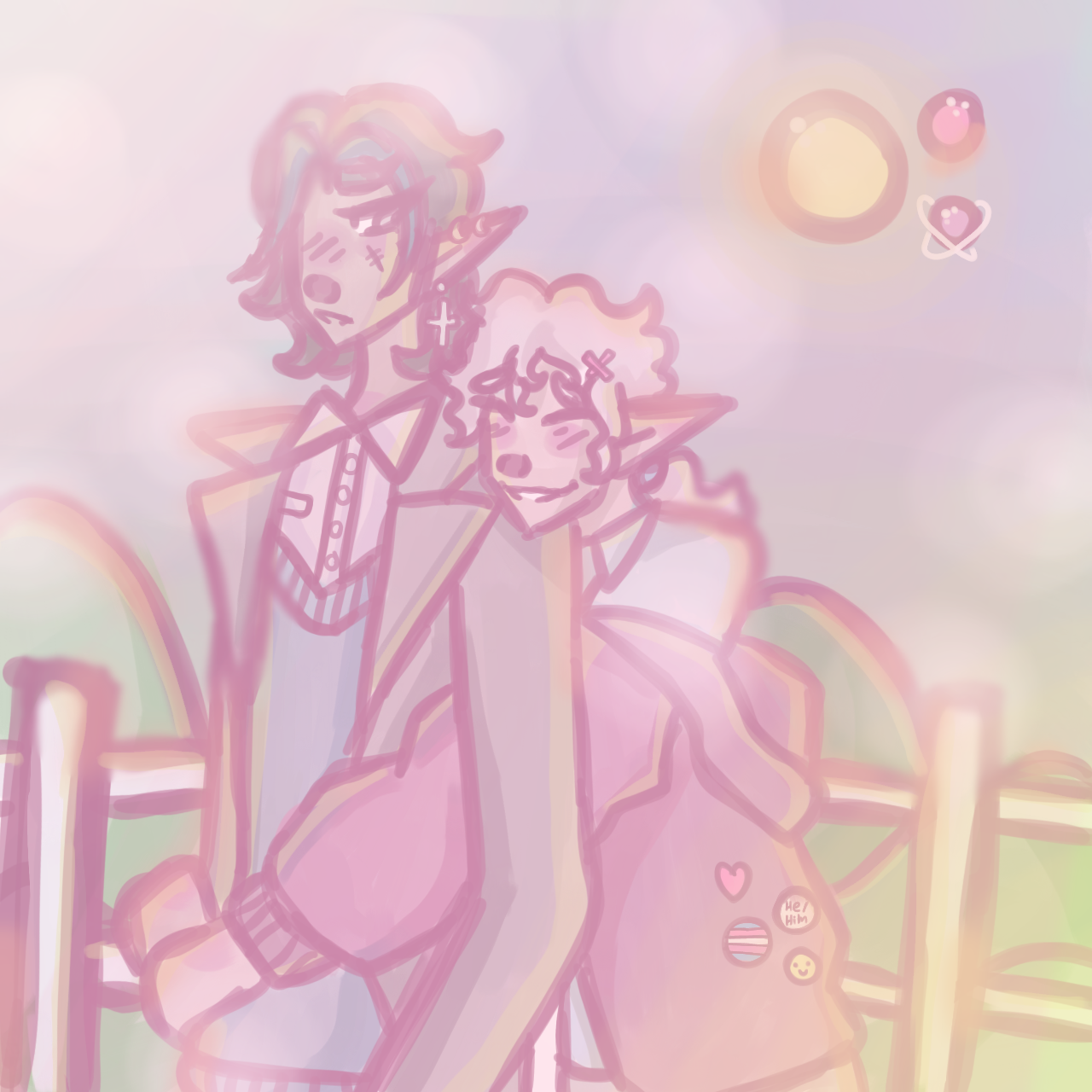 Teenage Harry + Seb.• - ibisPaint