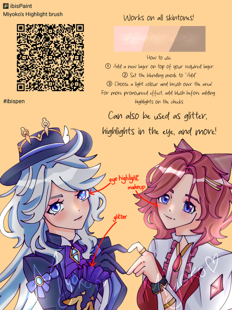 Miyoko's Highlight brush - ibisPaint