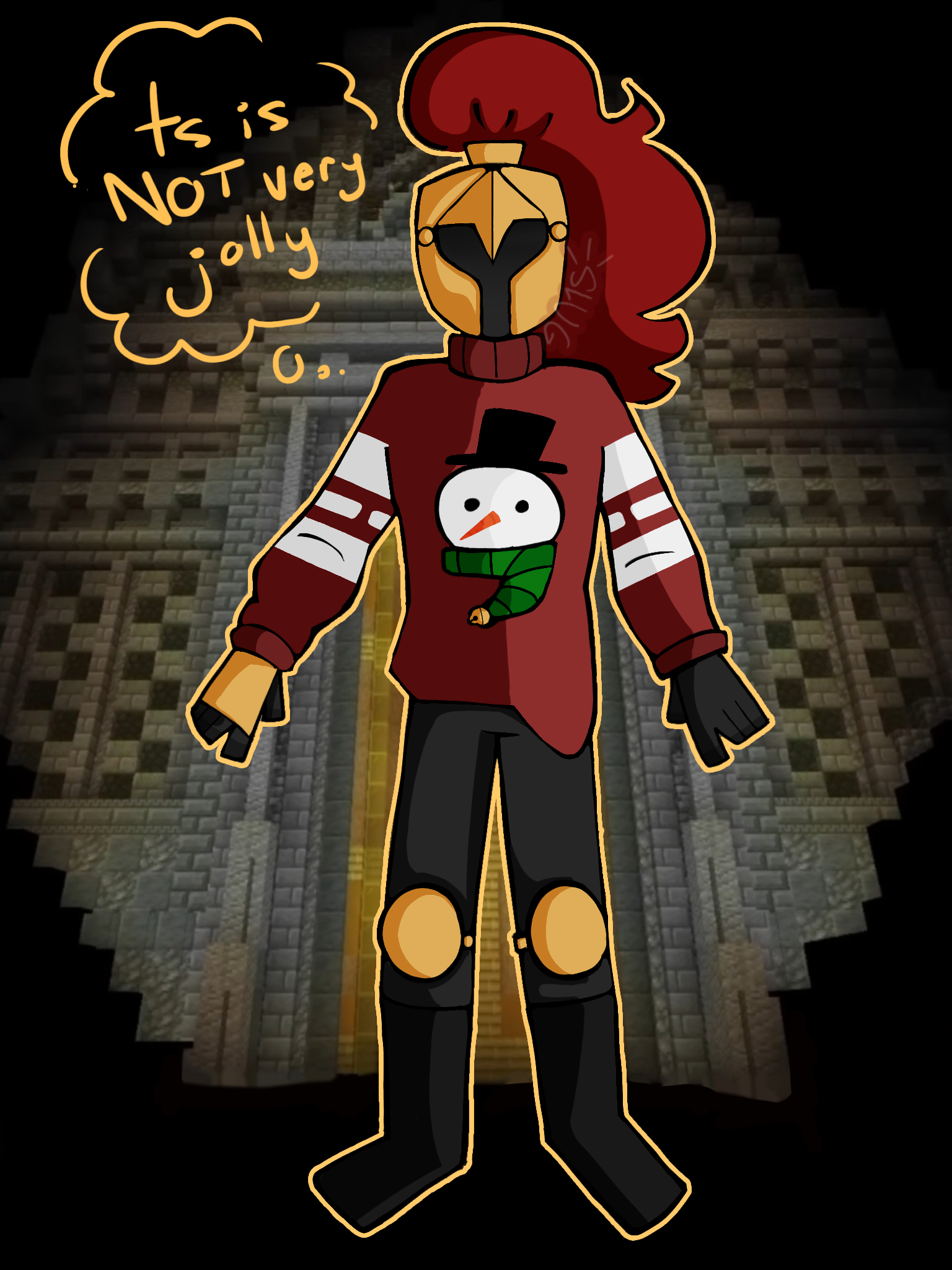 maybe i am jolly... - ibisPaint