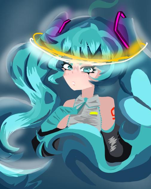 once Agian Miku - ibisPaint