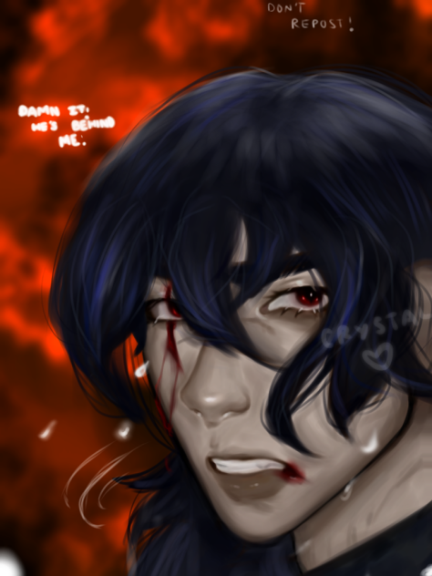 “Scars...” - ibisPaint