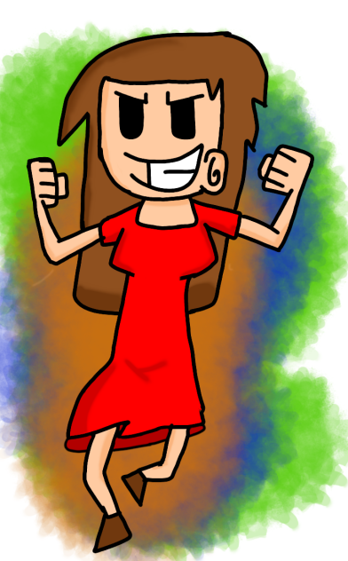 Action pose of Jamie Springer! - ibisPaint