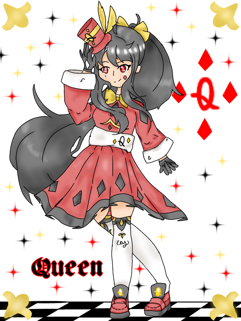 Queen Of Diamonds - ibisPaint