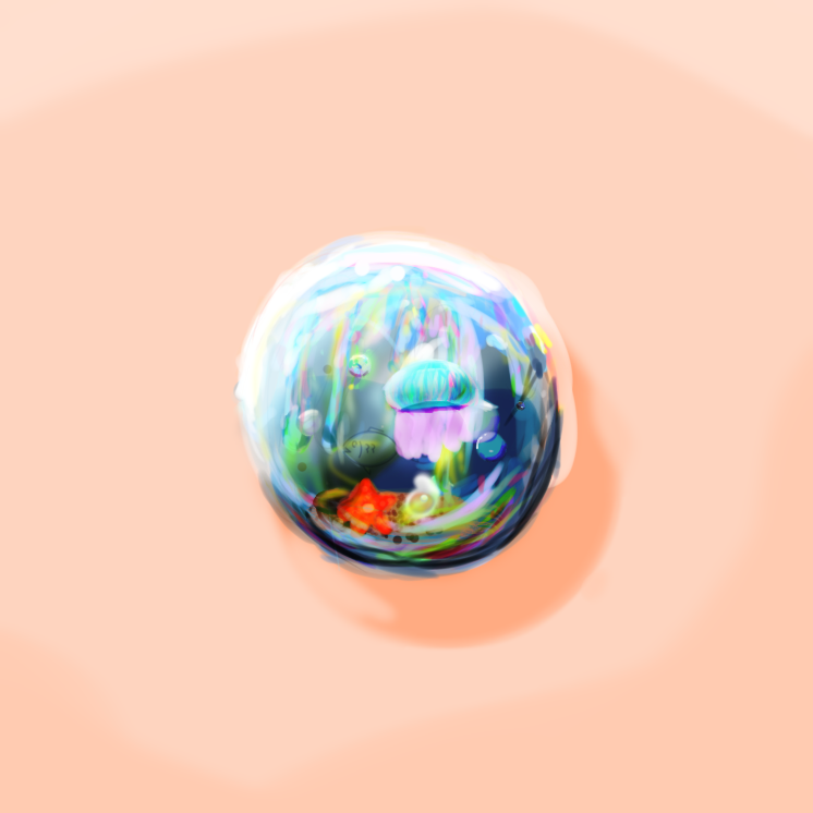 Invert sea - ibisPaint