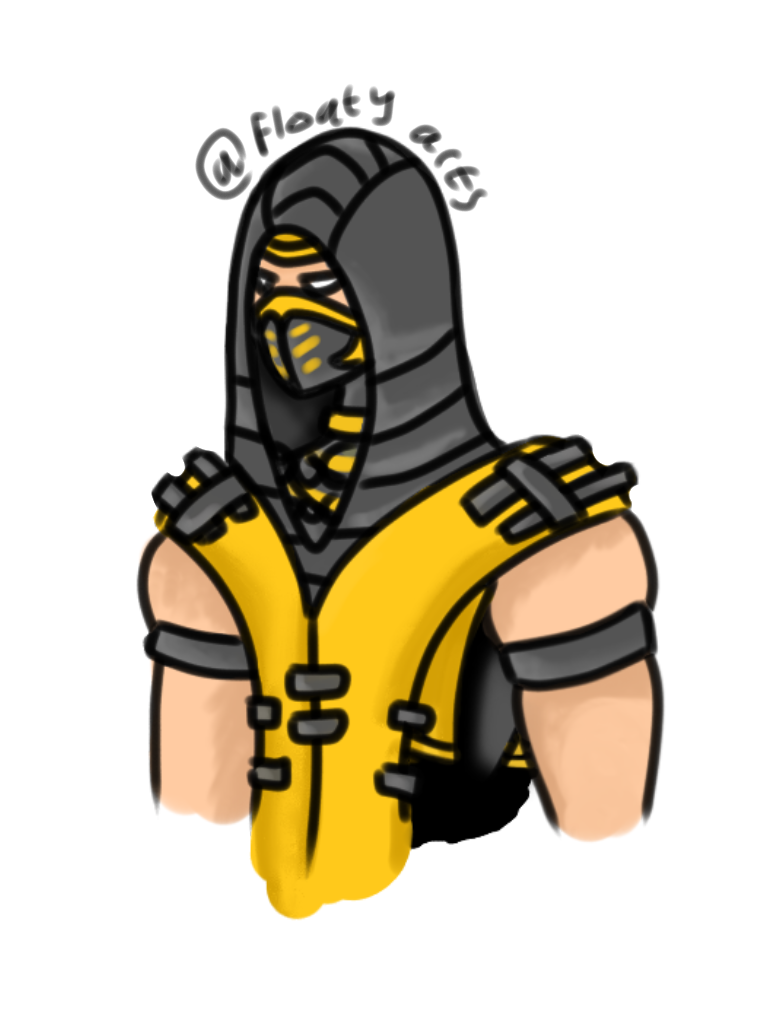 scorpion mortal konbat - ibisPaint