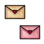 Y2k paper envelope - ibisPaint