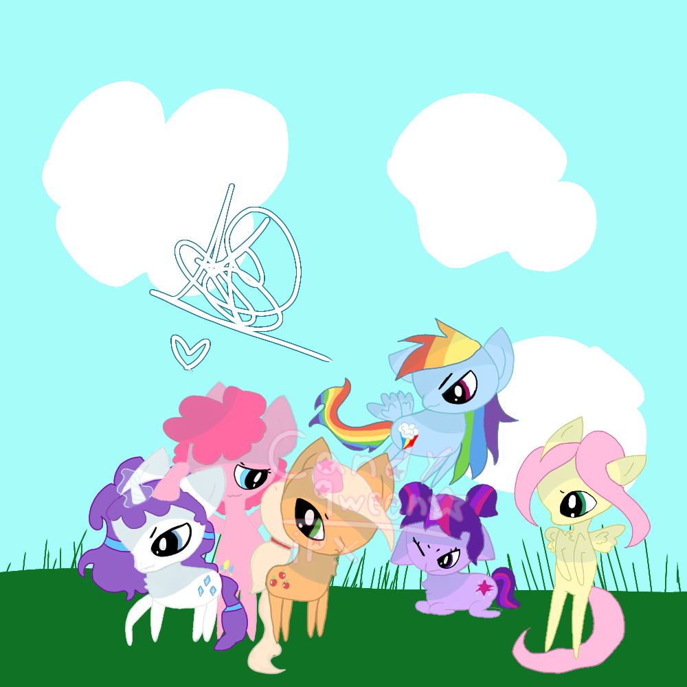 MLP babies - ibisPaint