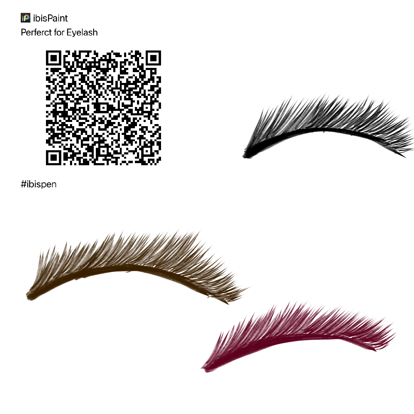 Perfect for Eyelash - ibisPaint