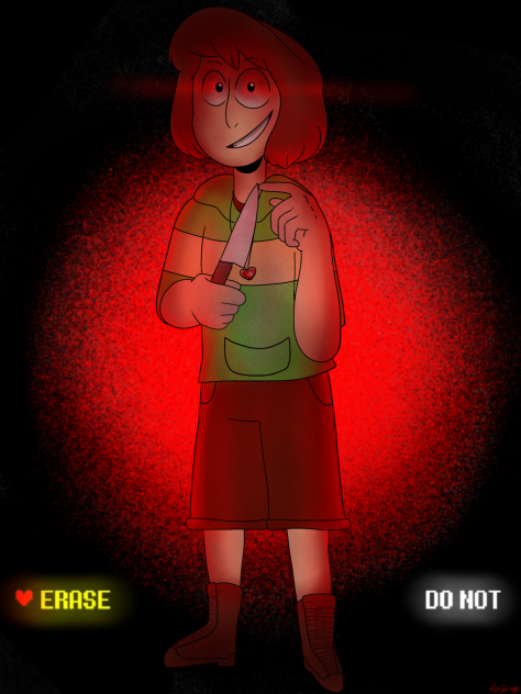 Chara Undertale Speed Draw Ibispaint