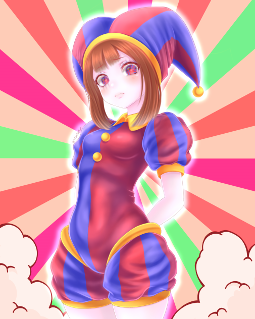 Pomni - Digital Circus - ibisPaint