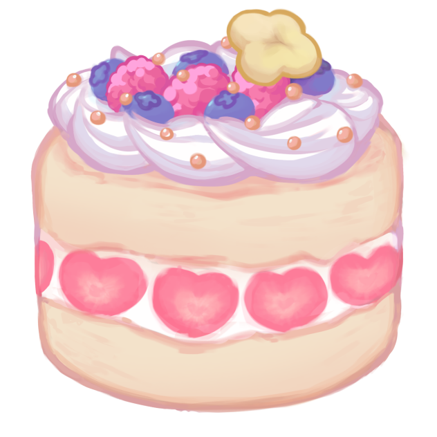 Berry cake~ - ibisPaint