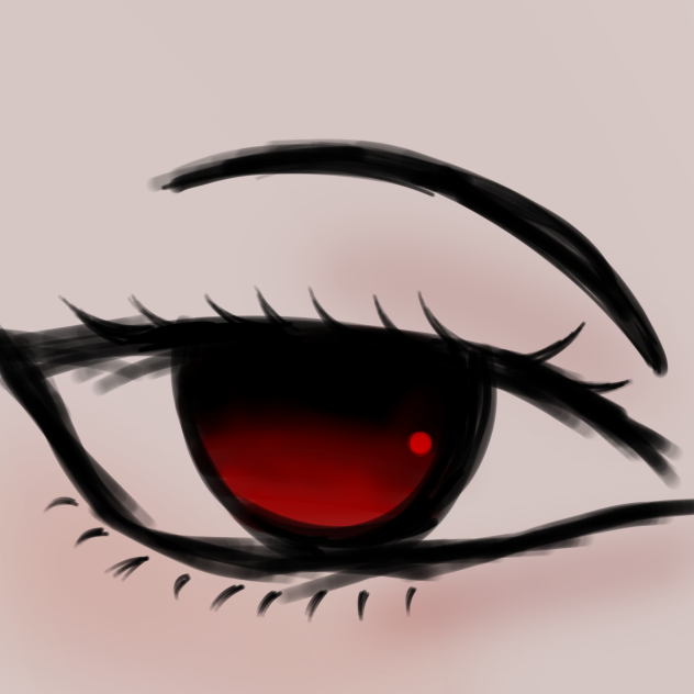 Red eyes - ibisPaint