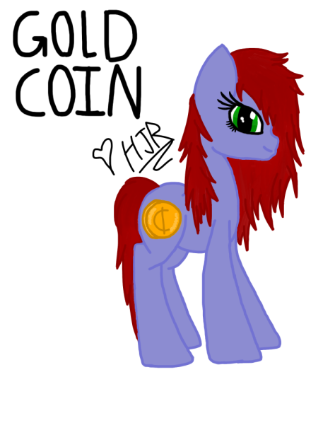 mlp oc Gold Coin - ibisPaint
