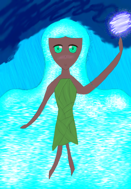 Ocean goddess - ibisPaint