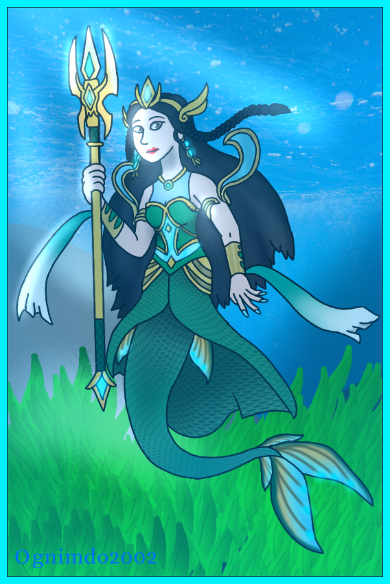 Nyai Roro Kidul background - ibisPaint