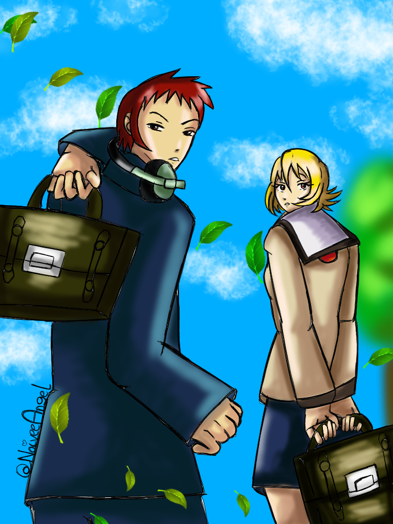 Ordinary School Days (Jet Set Radio) - ibisPaint