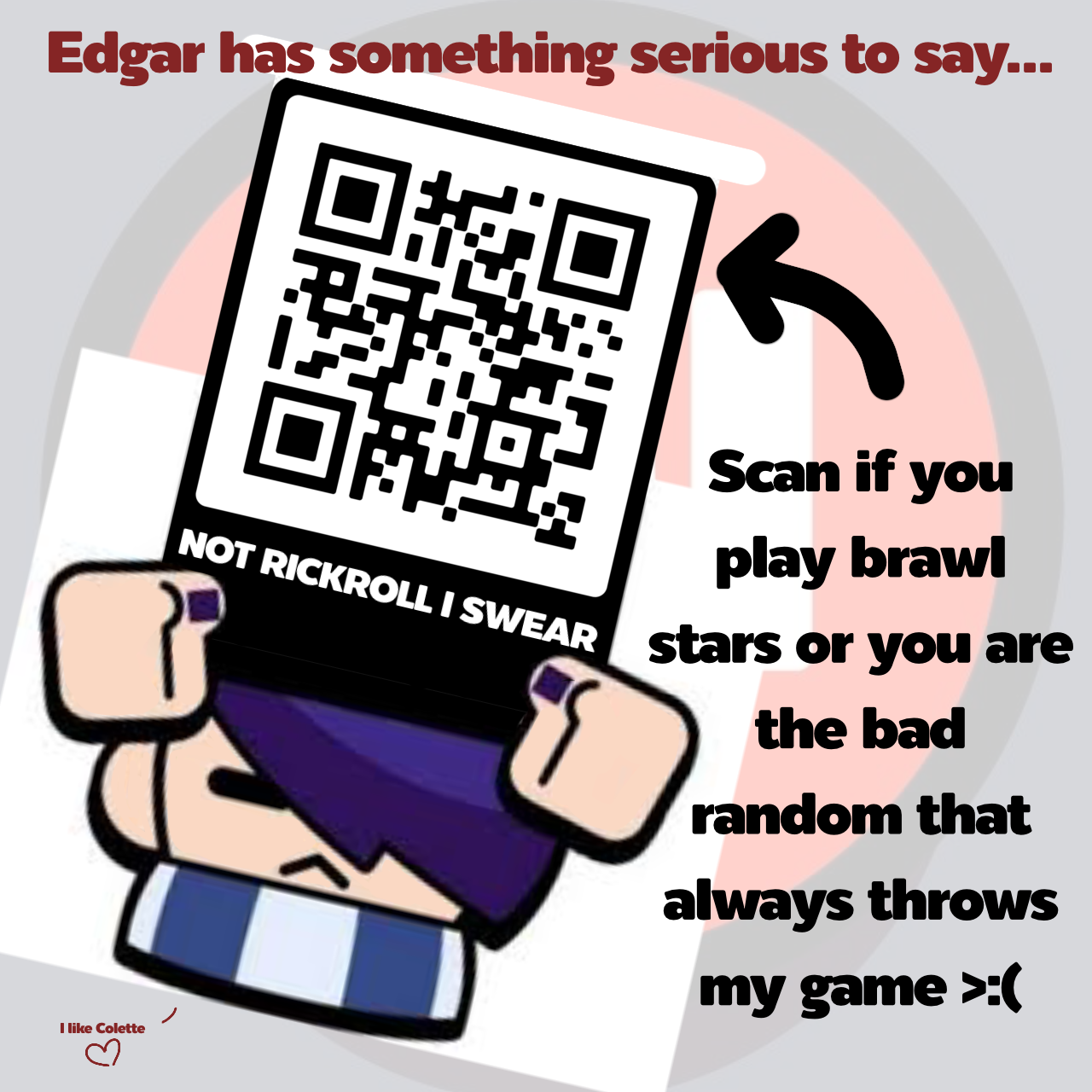 Edgar wants to say something. - ibisPaint