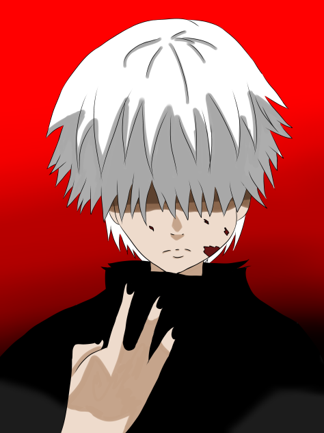 Ken Kaneki - ibisPaint