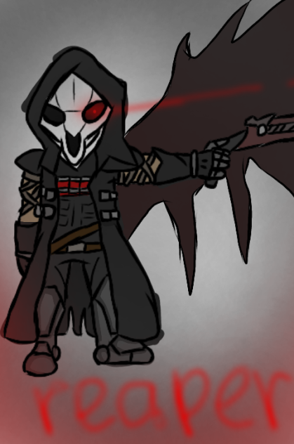 reaper Overwatch - ibisPaint
