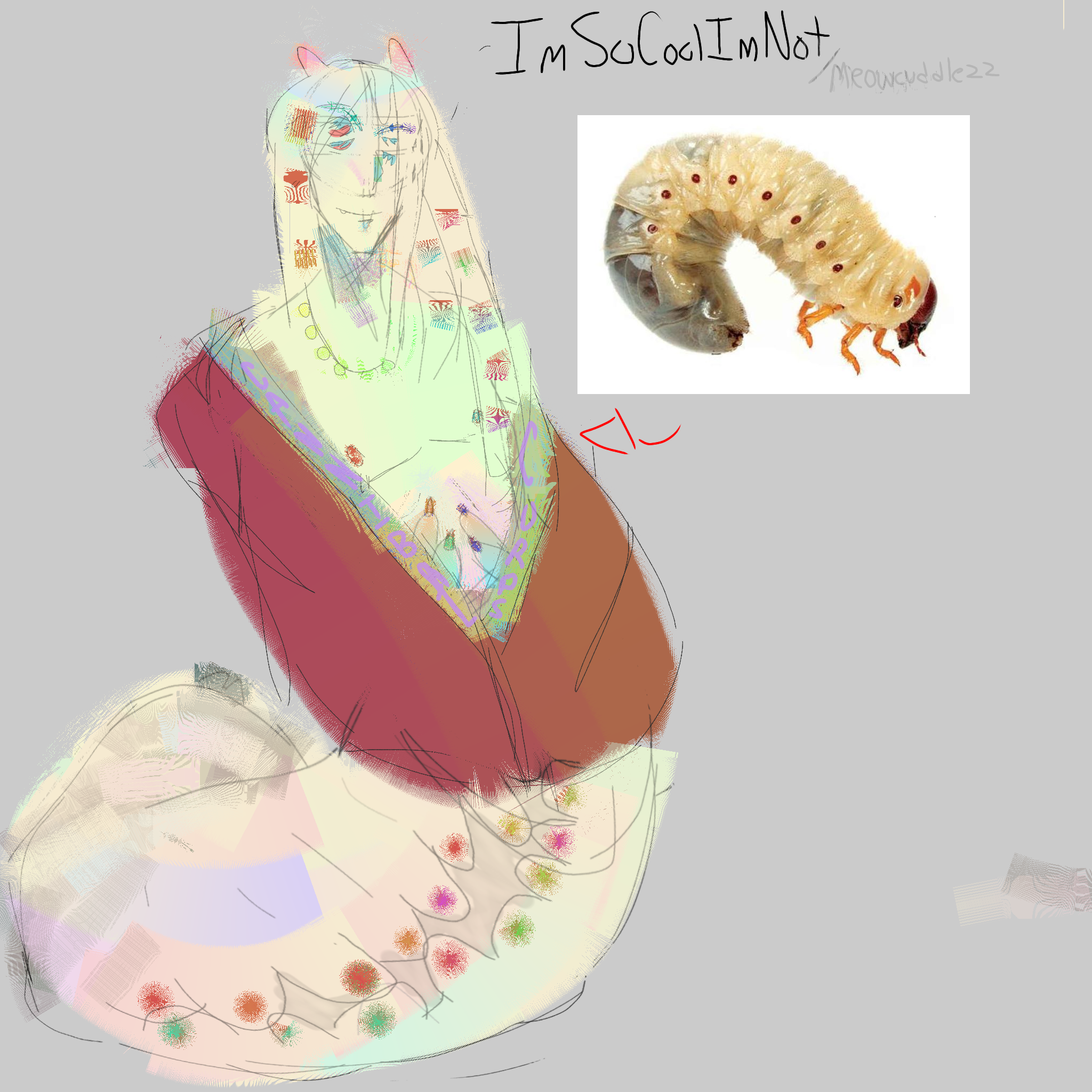 maggot god thingy - ibisPaint