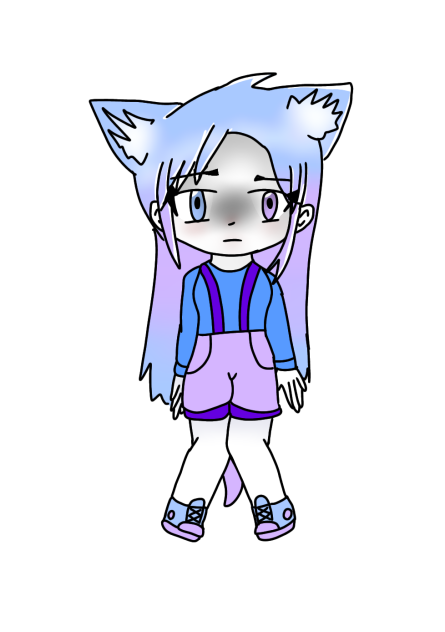 My first front facing character! - ibisPaint