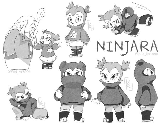 oc ninjara practice - ibisPaint