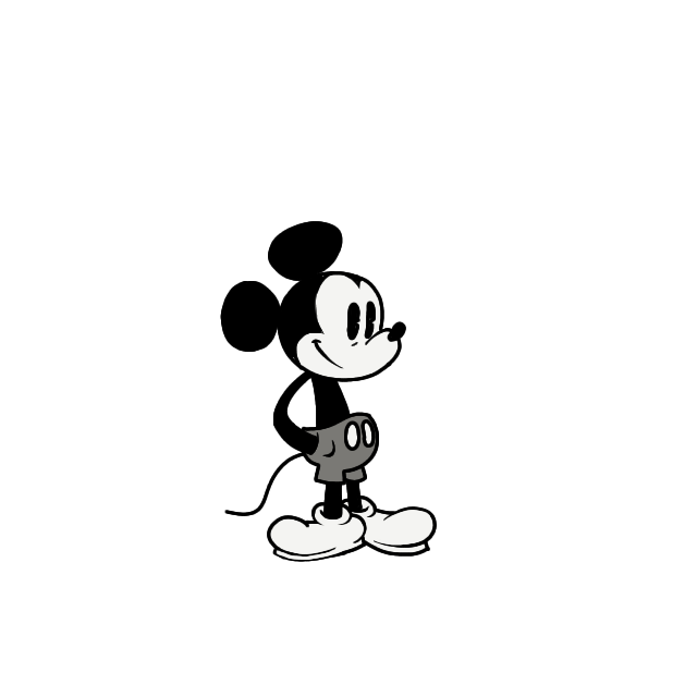 Mickey sprites (Fanmade recreation) - ibisPaint