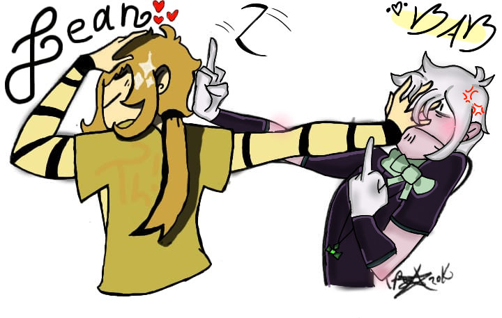 THUNDER AND LEONNORS COLLAB!!!! - ibisPaint