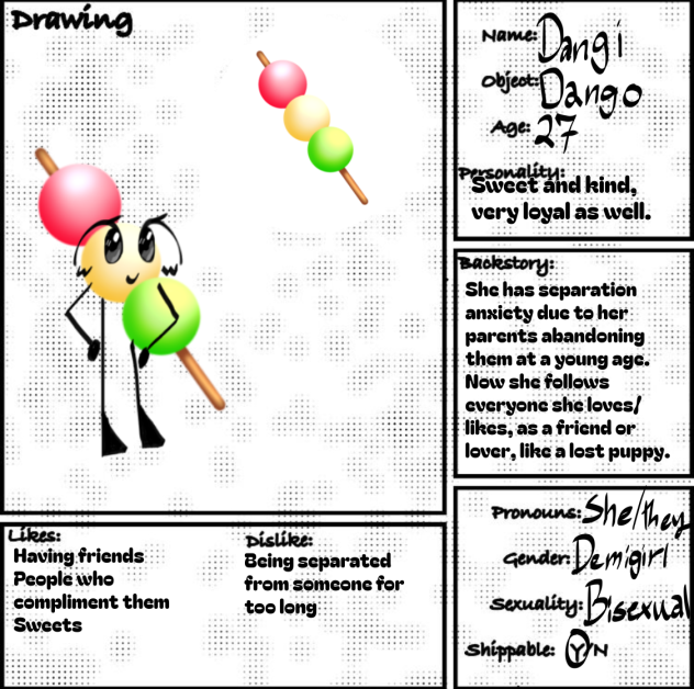 Dangi or Dango - ibisPaint