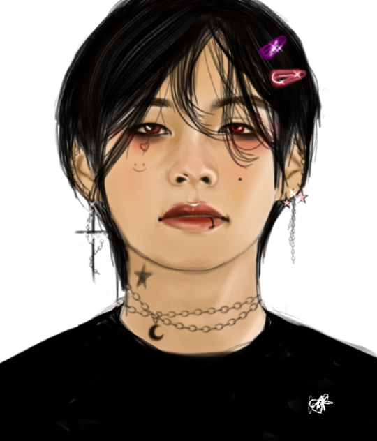 soft punk taehyung🥀 - ibisPaint