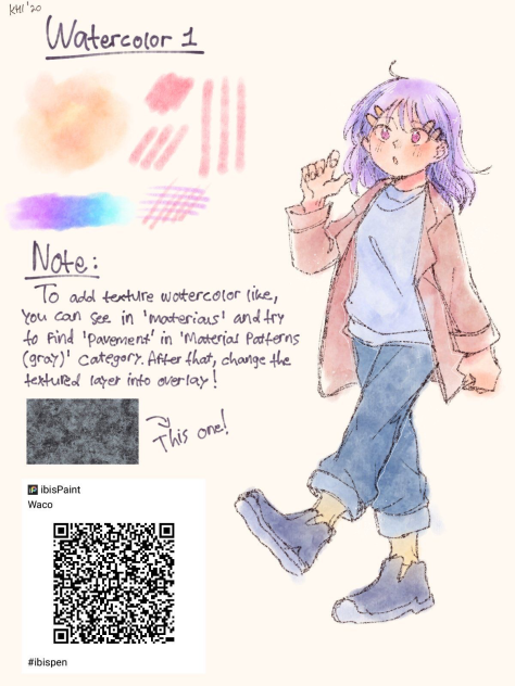 pinterest brush! watercolor 1! - ibisPaint