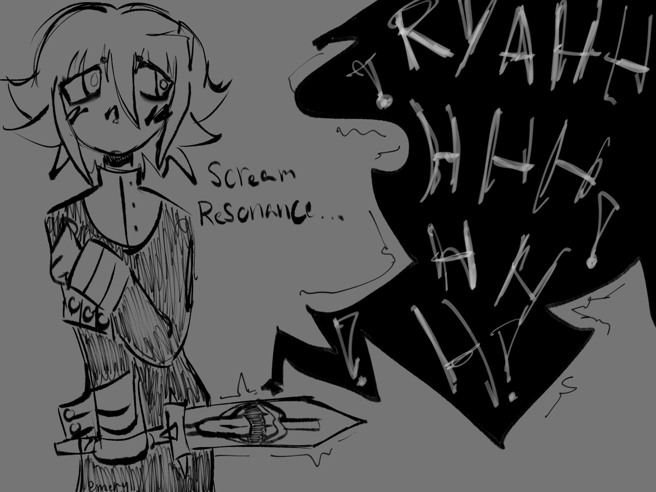 Scream Resonance - ibisPaint
