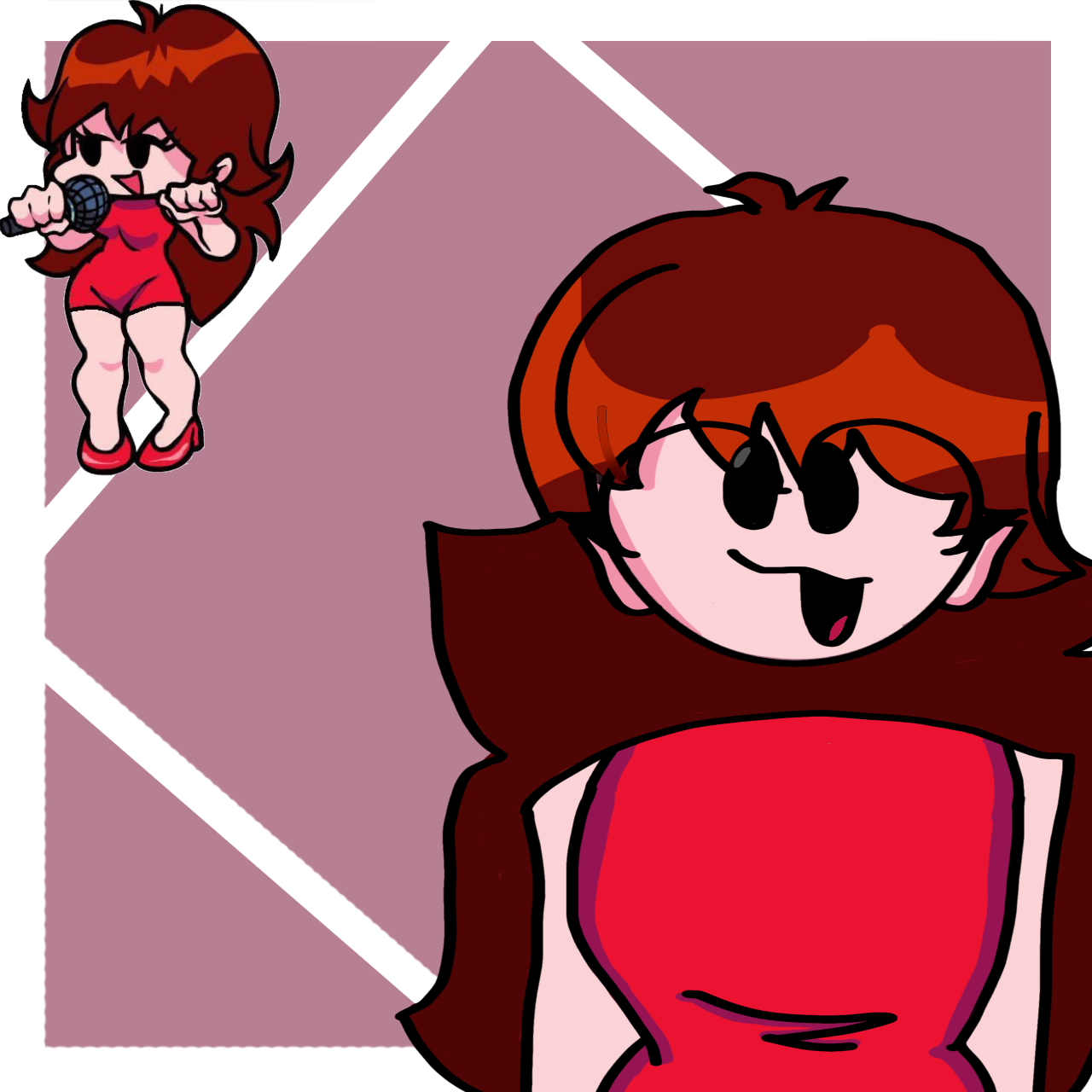 Girlfriend (Friday night funkin’) - ibisPaint