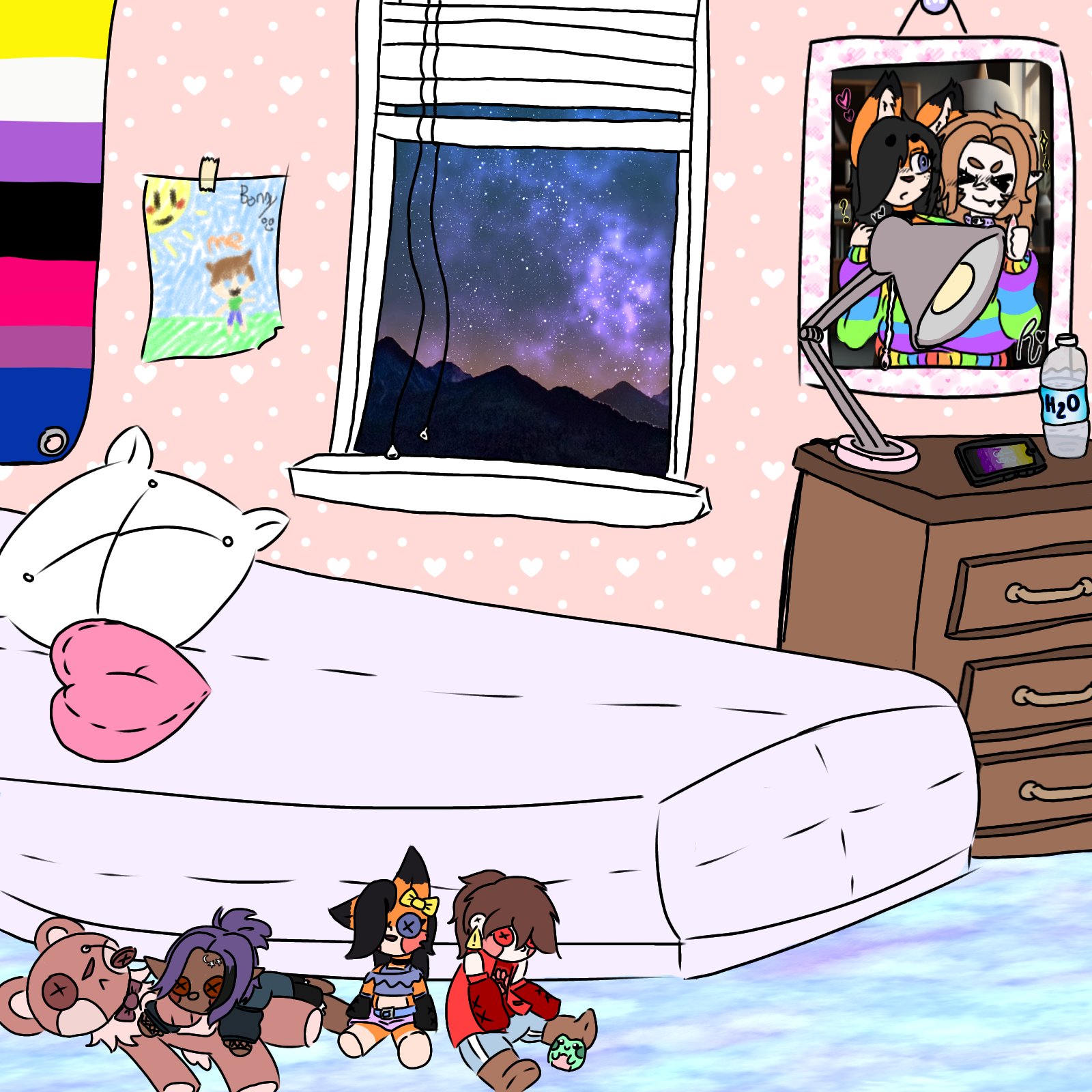 💕a bedroom 👀 - ibisPaint