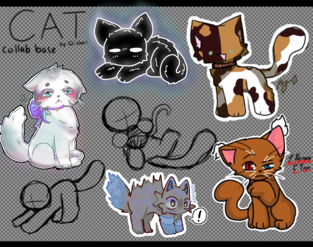 cat collab🐾🐈 - ibisPaint