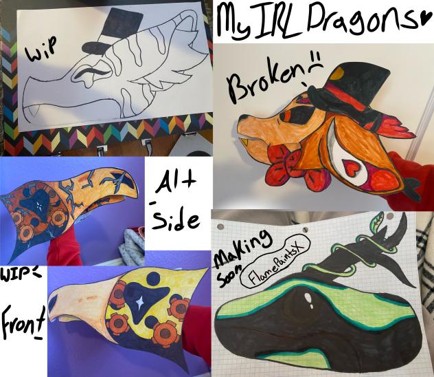 ALL MY IRL DRAGONS! (so far!) - ibisPaint