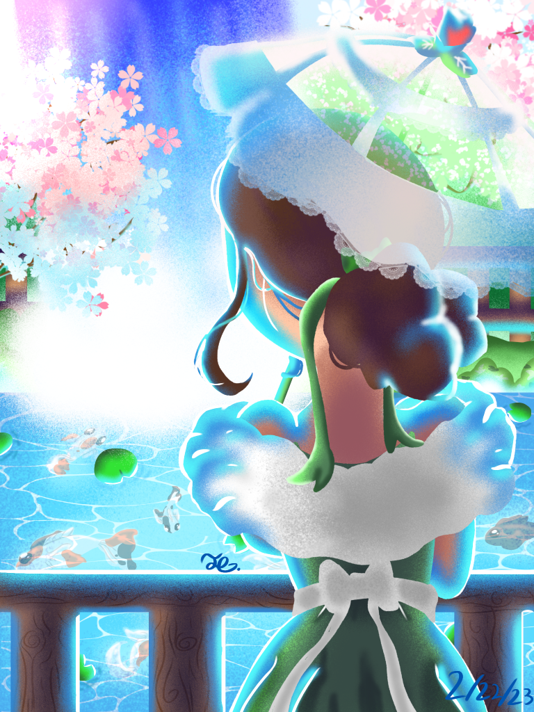 Koi Fish Pond 🐠 - ibisPaint