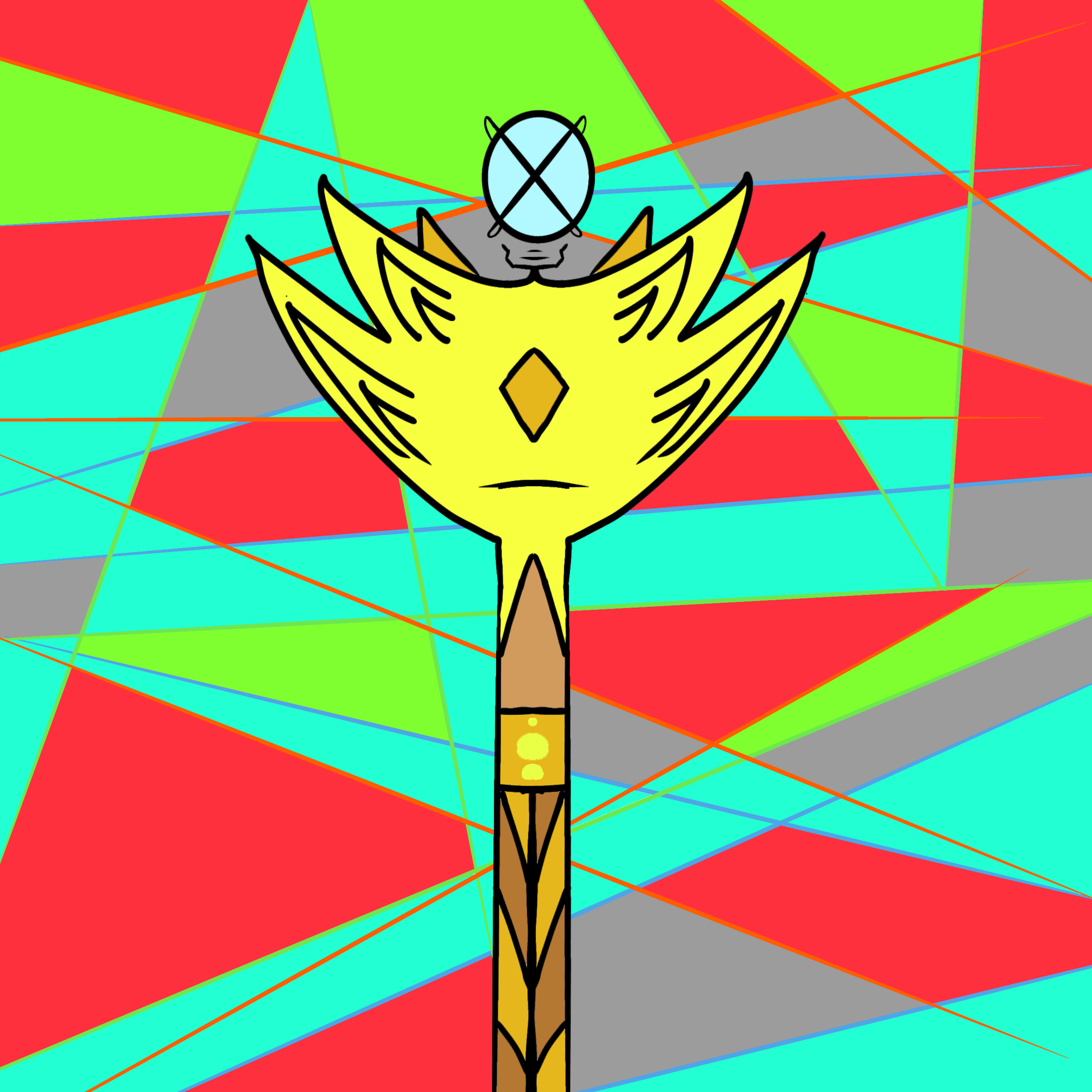 Dragon stick - ibisPaint