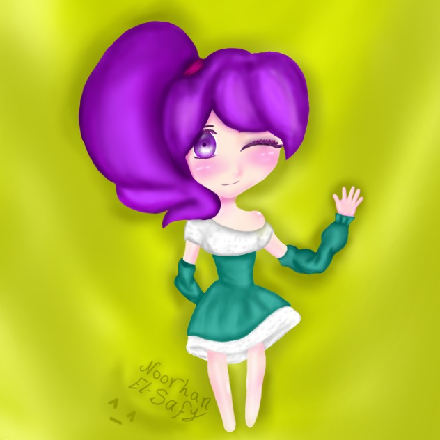 kawaii chibi girl by ibis paint x - ibisPaint